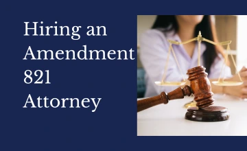 Hiring an Amendment 821 Lawyer - Criminal Defense Family Law | Blizzard ...